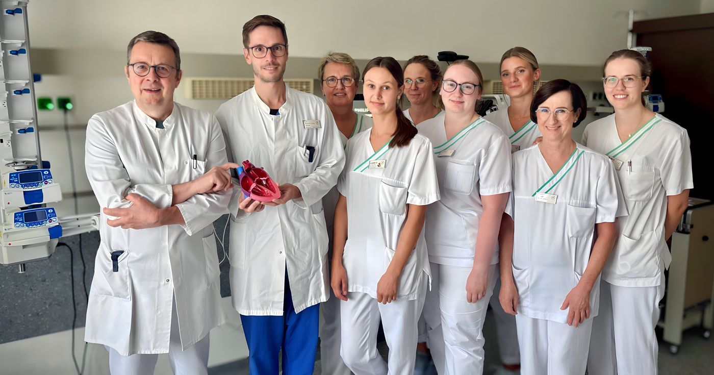 Spezialisierte Heart Failure Unit am St. Agnes-Hospital Bocholt ...